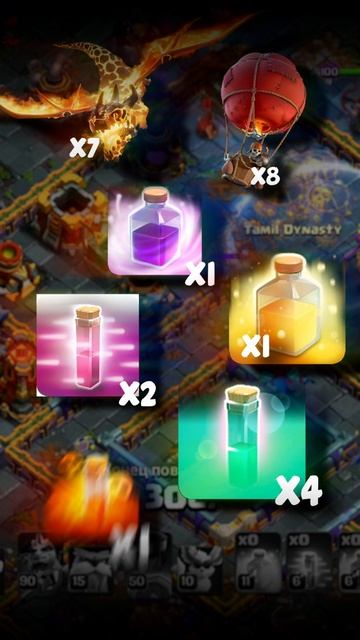 Лучший Микс Для 17 Тх В 2026 Году | Clash of Clans #chimera #coc