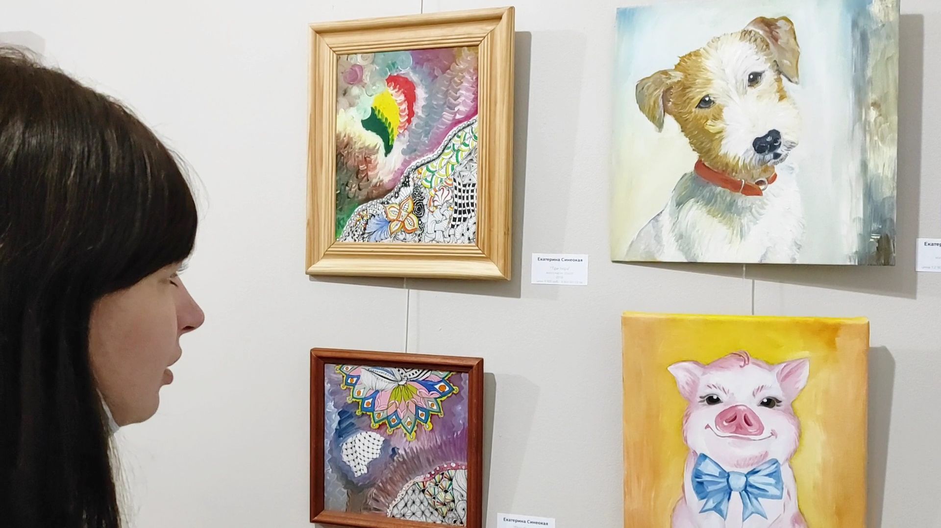 Выставка картин современных художников в галереи W&P Gallery Интересные места Москвы