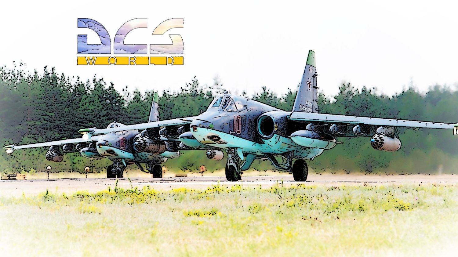 Симулятор DCS. Боевые миссии на сушках..