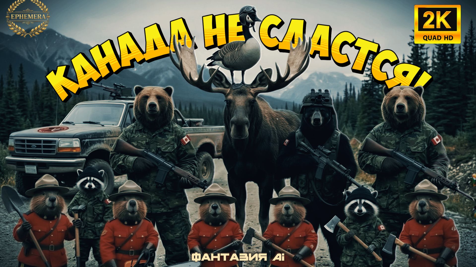 🇨🇦 Канада не сдаётся: Битва за Кленовый лист! (Сатира / 51-й штат) 🍁💥