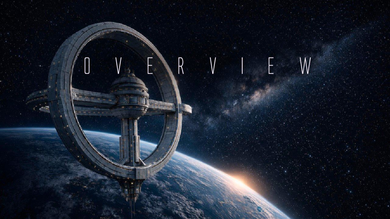 Overview • Relaxing Ambient SPACE Music 🎧 [ Dreamy Cosmic Synth Ambience ]