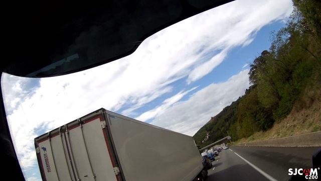 Проехал Лион и попал в пробку на А7  в сторону Марселя