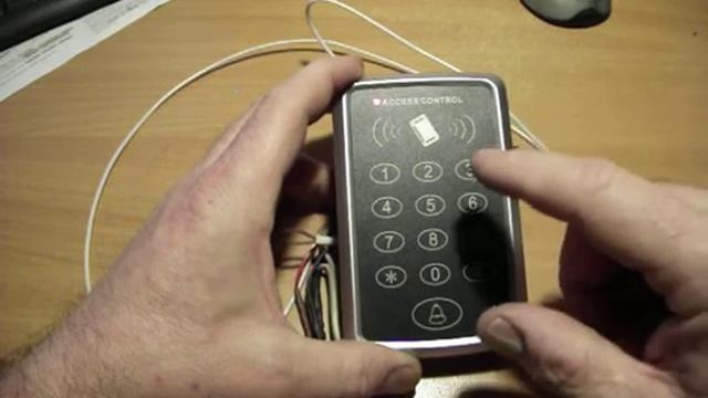 Панель доступа с Алиэкспресс  Программирование