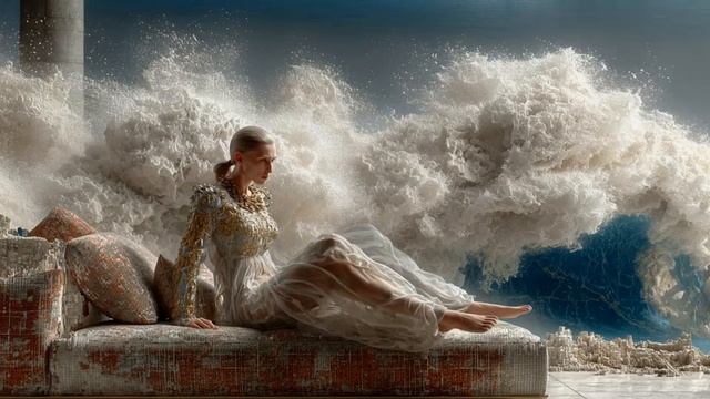 WAITING FOR THE WATER - ORIGINAL LYRICS, SURREAL VIDEO & AI ART-(1074p24)