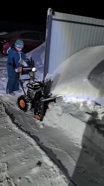 в борьбе со снегом