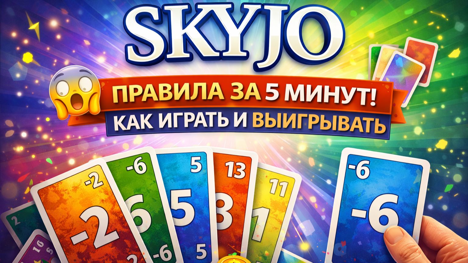 Skyjo — полные правила игры | Как играть и быстро понять механику