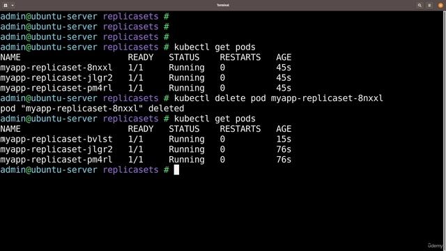 17. Demo - ReplicaSets