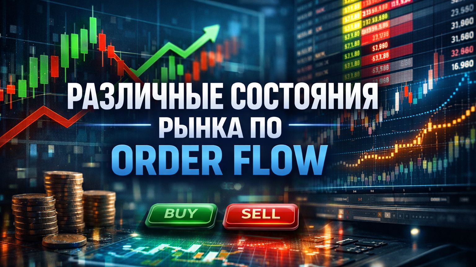 15. Различные состояния рынка в Order Flow
