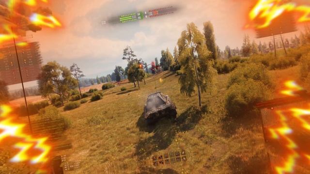 мир танков Е 100 Feuerbär