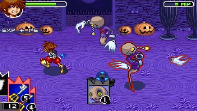 Kingdom Hearts. Chain of Memories - Город Хэллоуин (Часть 1/2)