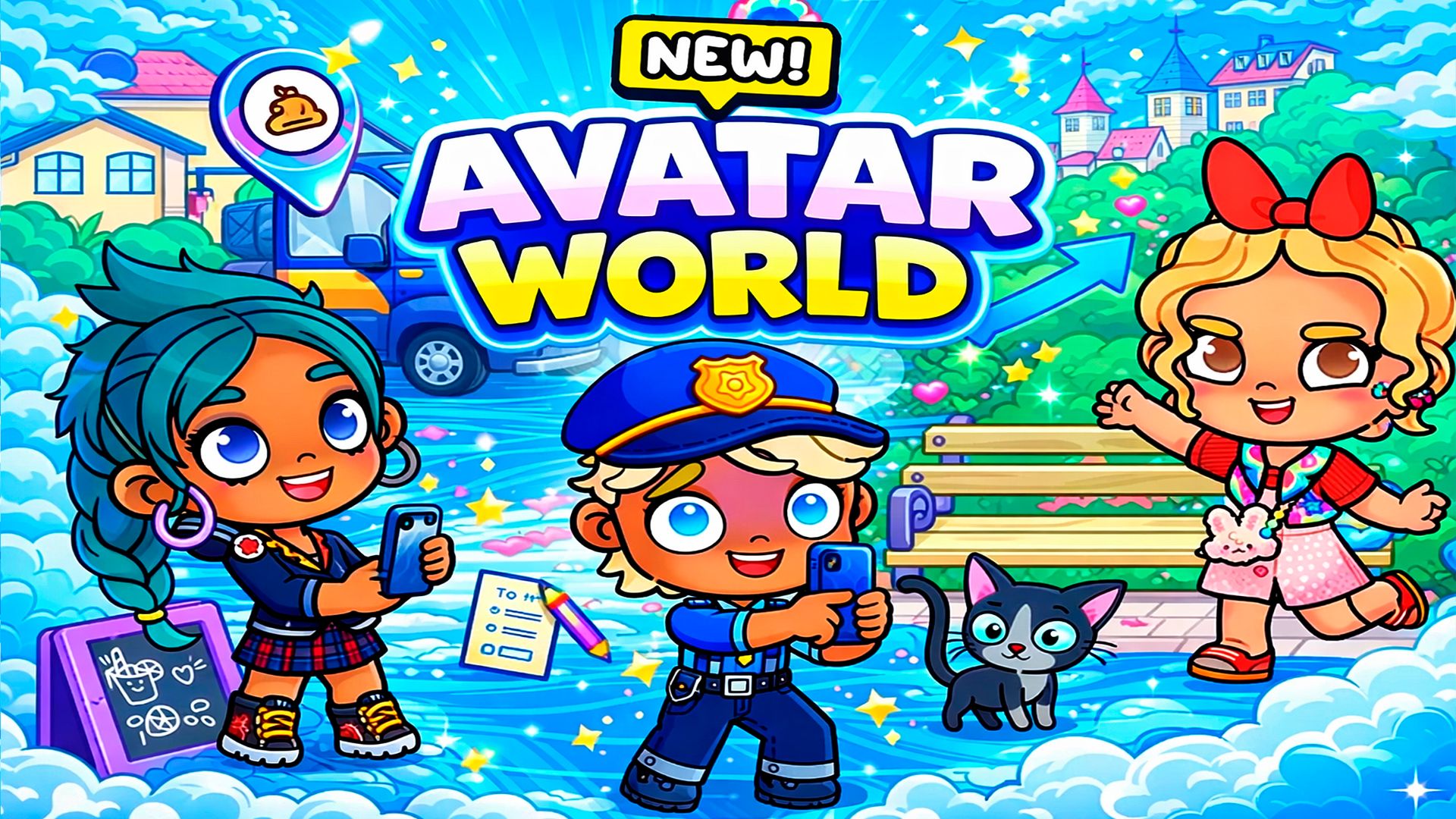 В Аватар Ворлд пропали все дети города 😱 /♥️AVATAR WORLD СЕМЕЙНЫЕ ИСТОРИИ♥️