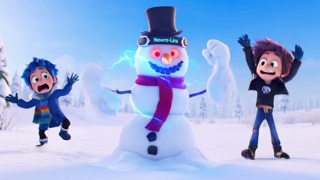 "Снеговик, которого мы заслужили... ☃️🔥"