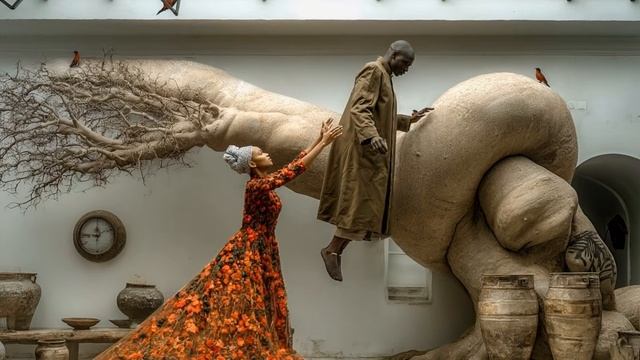 SHE DUG MY HEART WITH SCENT -  ORIGINAL LYRICS, MUSIC VIDEO & AI ART-(1074p25)