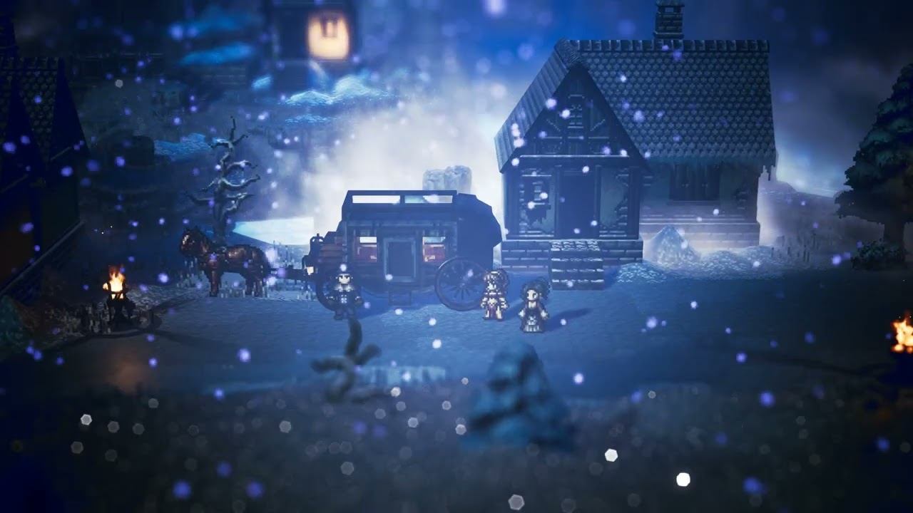 Octopath Traveler [RUS, без комментариев]. Часть 18: Руфус, с меткой на левой руке.
