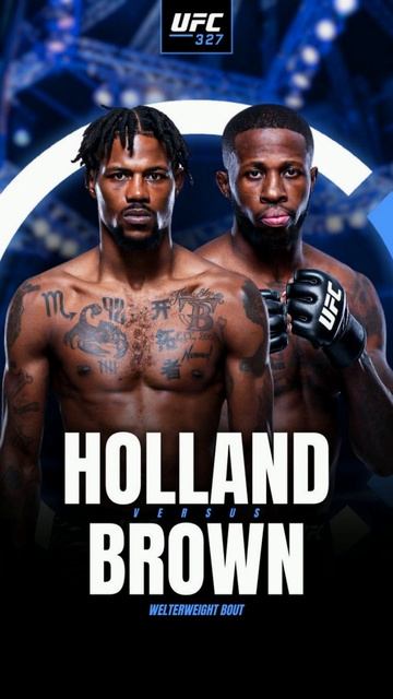 Холланд VS Браун 11.04.2026 #shorts #кевинхолланд #рэндибраун #холландбраун #ufc327