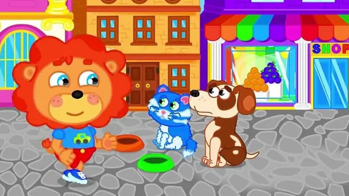 смотреть мультфильм Маша и Леопольд