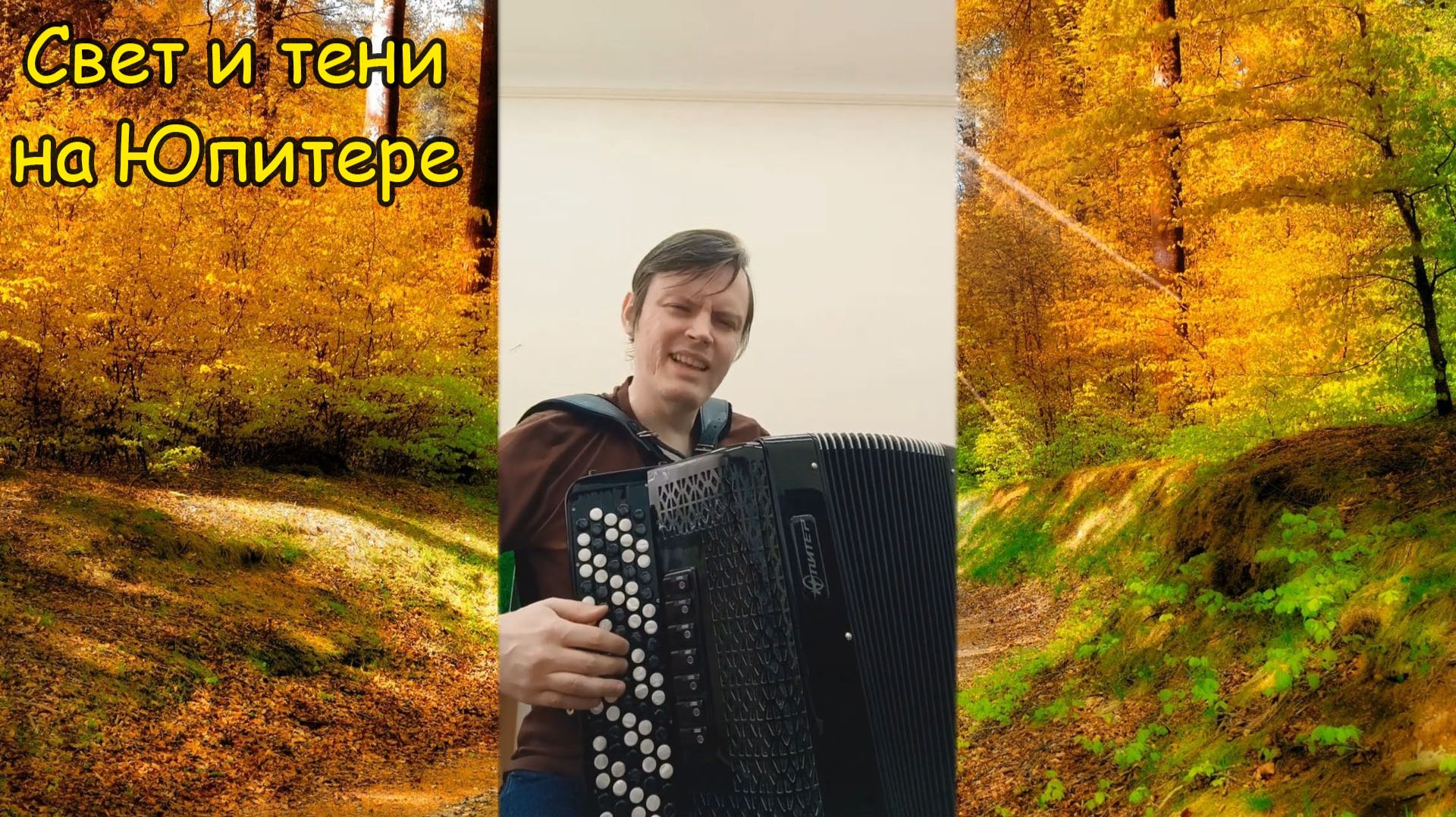 Свет и тени на школьном Юпитере ♫ Играет баянист Александр Котов ♫