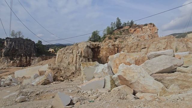 Карьер по добыче мрамора Botticino (Боттичино)