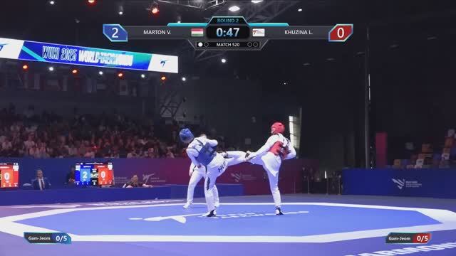Ж. четвертьфиналы, 62 кг. Хун Мартон Вайн vs Кузина Лили (2)