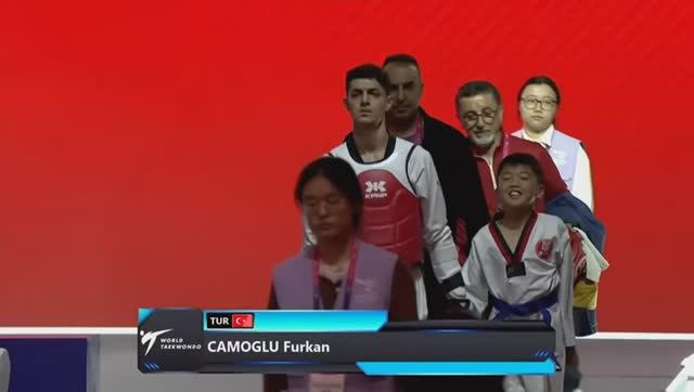 Полуфинал M-54kg - Аристейдис Николаос ПСАРРОС GRE - Фуркан Убейде КАМОГЛУ ТУР