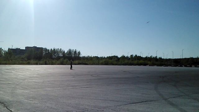 Тестовый полёт Genesis 1000 мм ,винт 11*5.5  FMS .