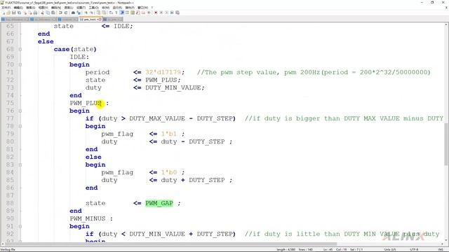 FPGA ZYNQ Video Tutorial - AX7010 AX7020 Tutorial - FPGA Experiment 09_PWM Breathing Light Experimen