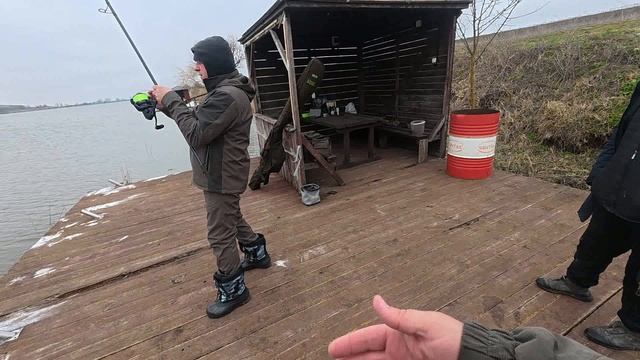 Рыбалка в феврале на Уташе