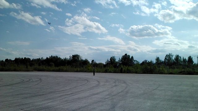 Тестовый полёт Genesis 1000 мм ,винт 11*6 Master Air  .