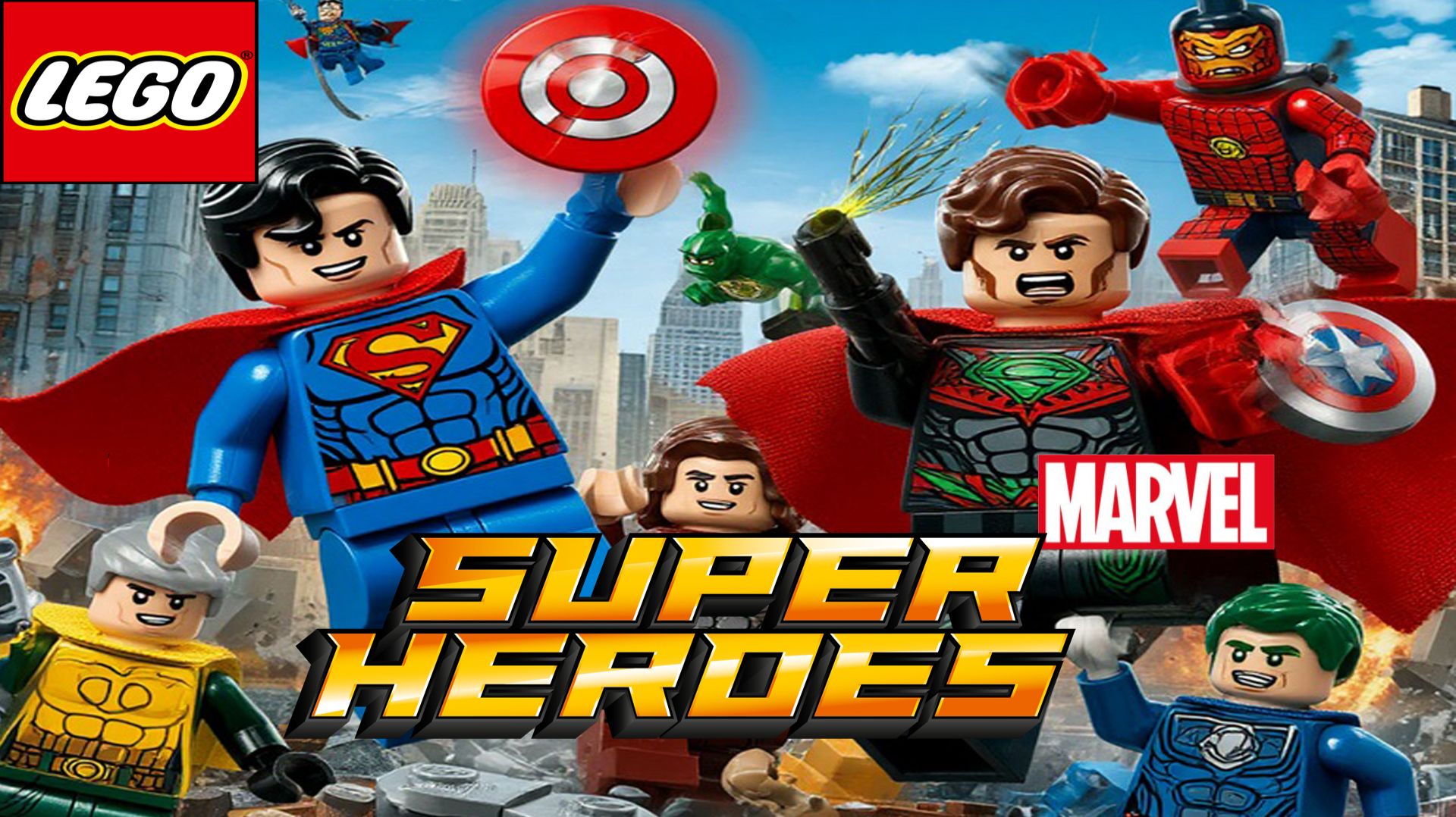 Супергерои LEGO MARVEL PS4. Super Heroes 2. Начало Лего Марвел Супер Хироус.