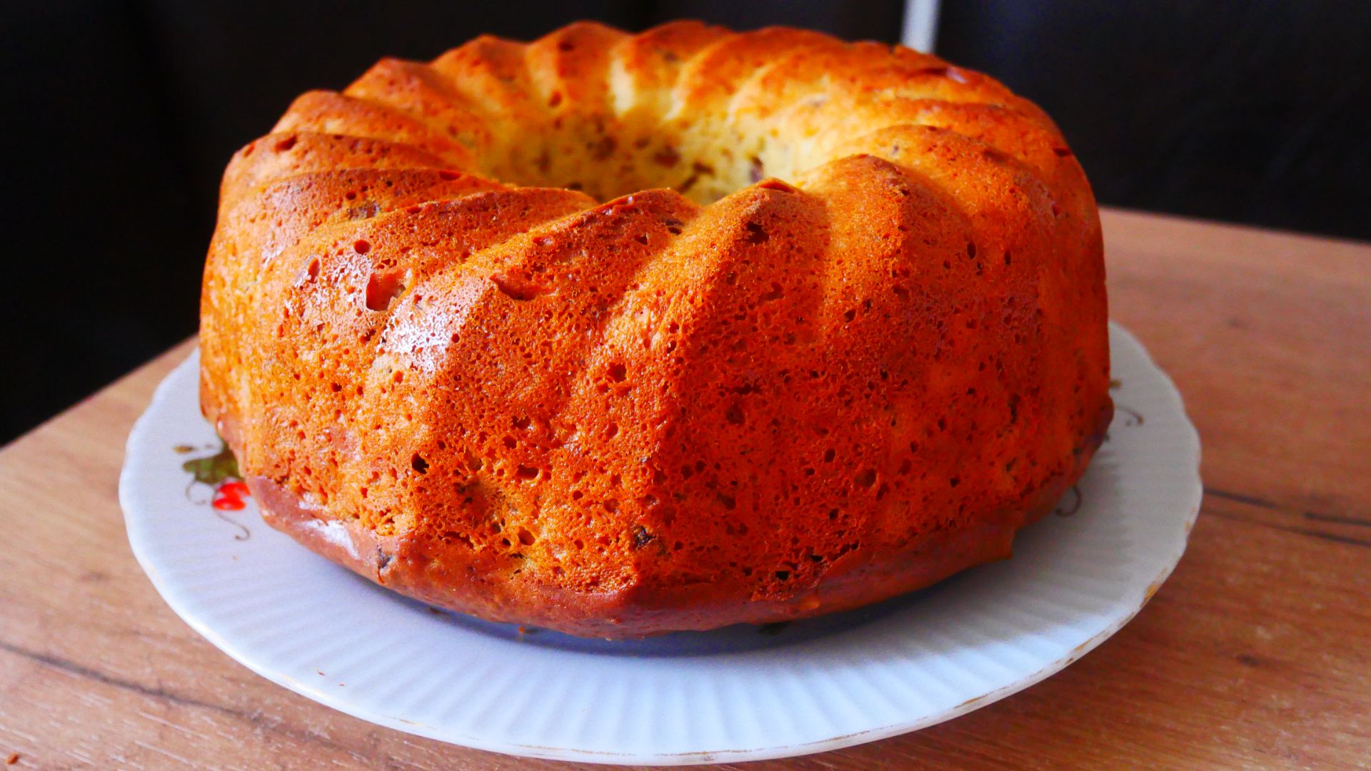 Кекс к чаю с орехами и изюмом Вкусная домашняя выпечка Рецепт кекса