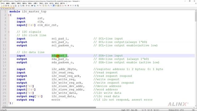 FPGA ZYNQ Video Tutorial - AX7010 AX7020 Tutorial - FPGA Experiment 10 I2C Interface EEPROM Experime