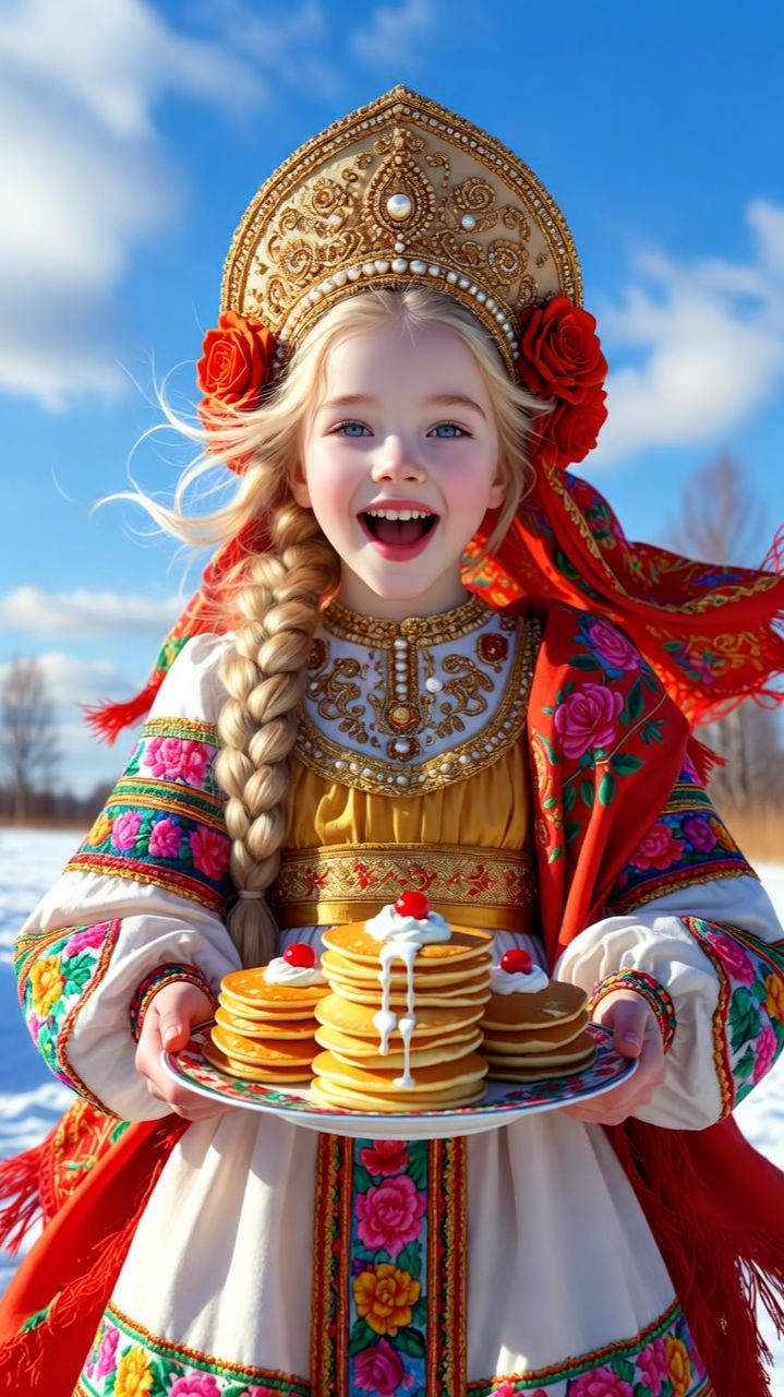 С МАСЛЕНИЦЕЙ И ПРОЩЕНЫМ ВОСКРЕСЕНЬЕМ!!! Красивая видео-открытка