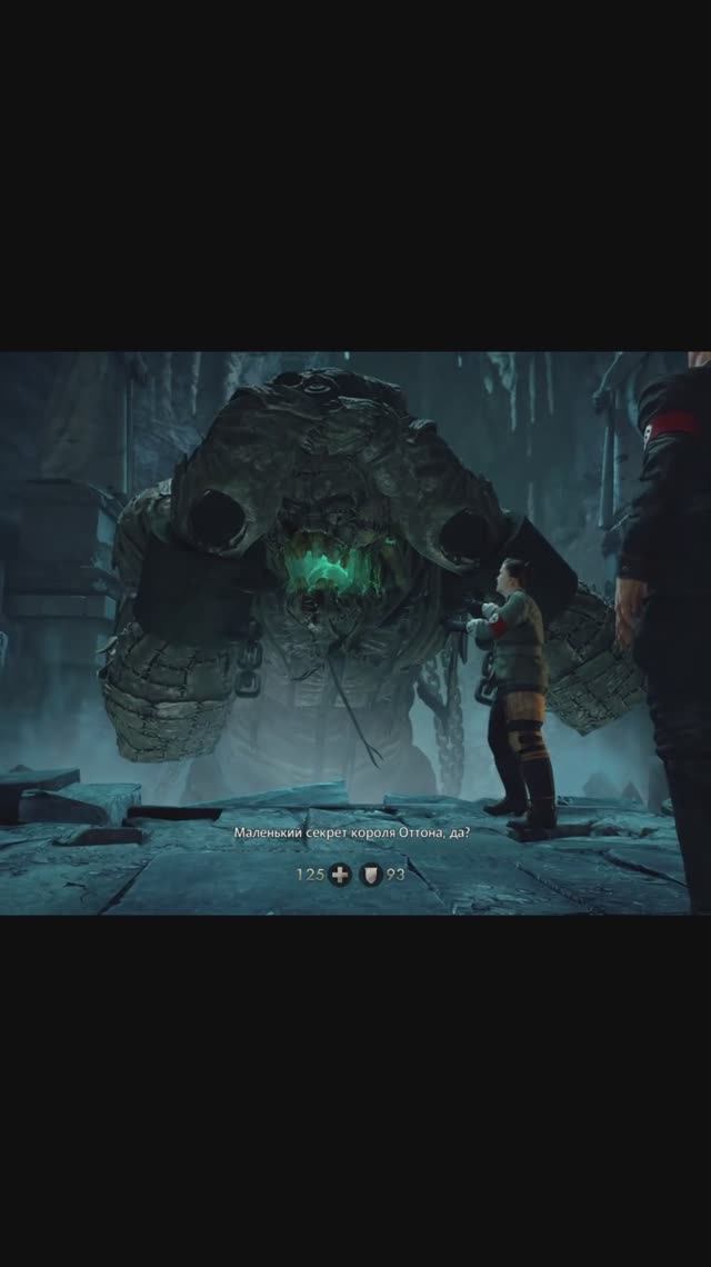 Появление слепого монстра Финальный босс ☩ Wolfenstein: The Old Blood - Русская озвучка ☩ #shorts