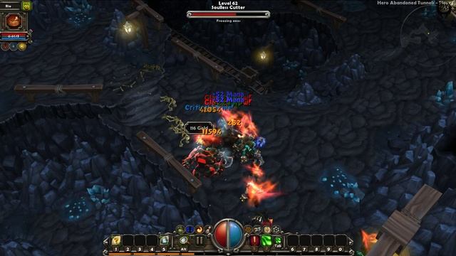 Torchlight Прохождение №46 Hero Abandoned Tunnels