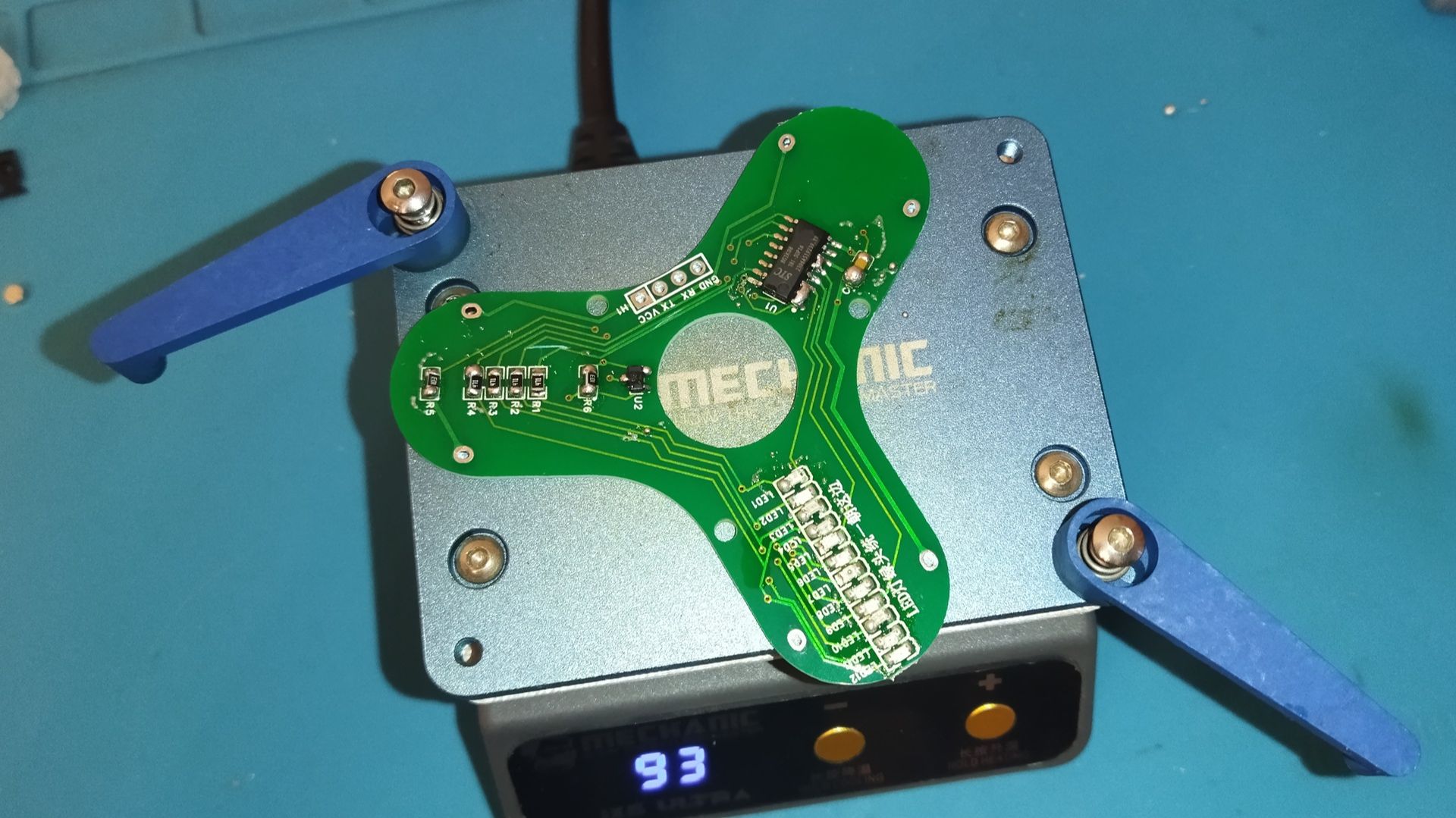 Собираю конструктор "Спиннер" | пайка