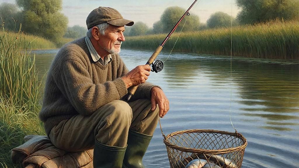 Удочки и червей мы забираем, рыбу тоже. Вот квитанция на штраф, распишись...