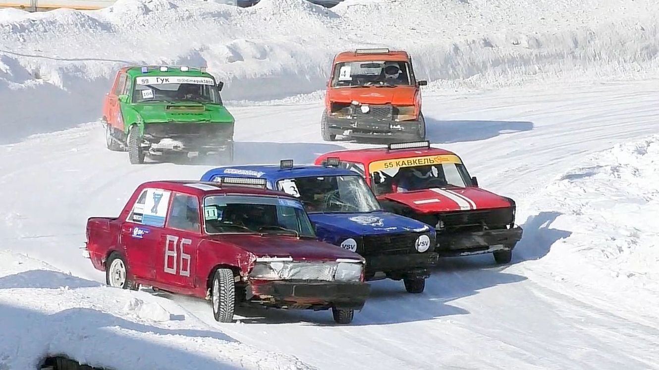 Горячий лед 2026: финал! Все заезды «Легенды СССР» | РСТЦ ДОСААФ (Прилесье / Стайки, 21.02.2026)