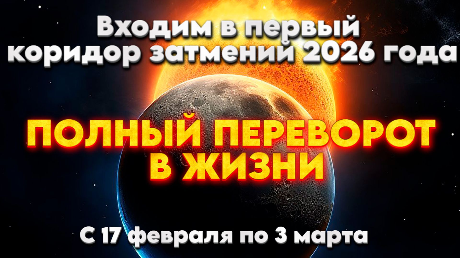 Входим в первый коридор затмений 2026 года | Абсолютный Ченнелинг