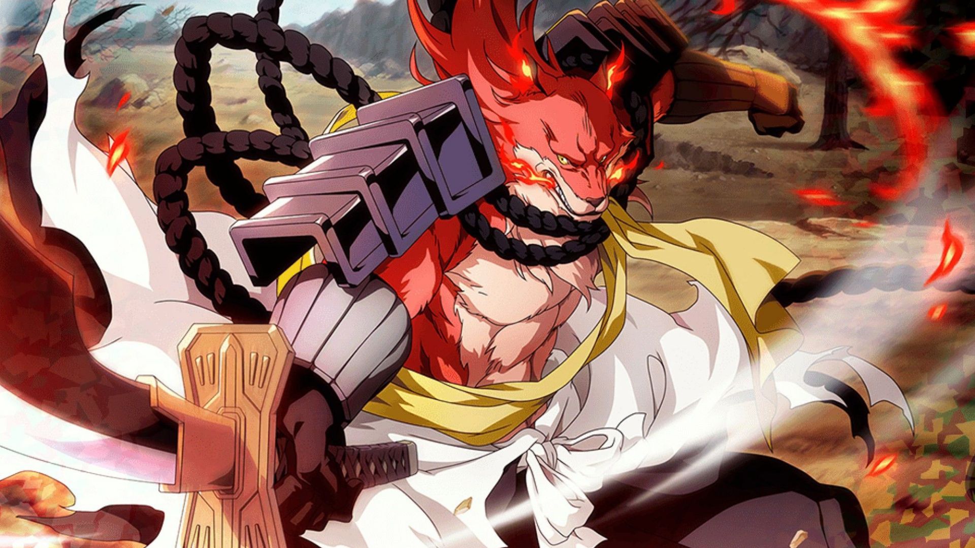 Bleach: Soul Resonance ➤ Призыв Садзин Комамура ➤ Summon Sajin Komamura