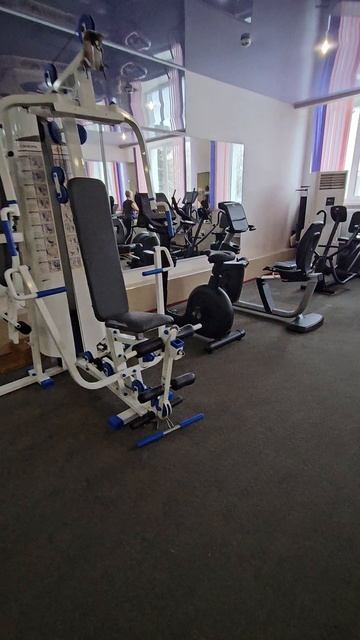 Тренажёрный зал в санатории"Приднепровском"