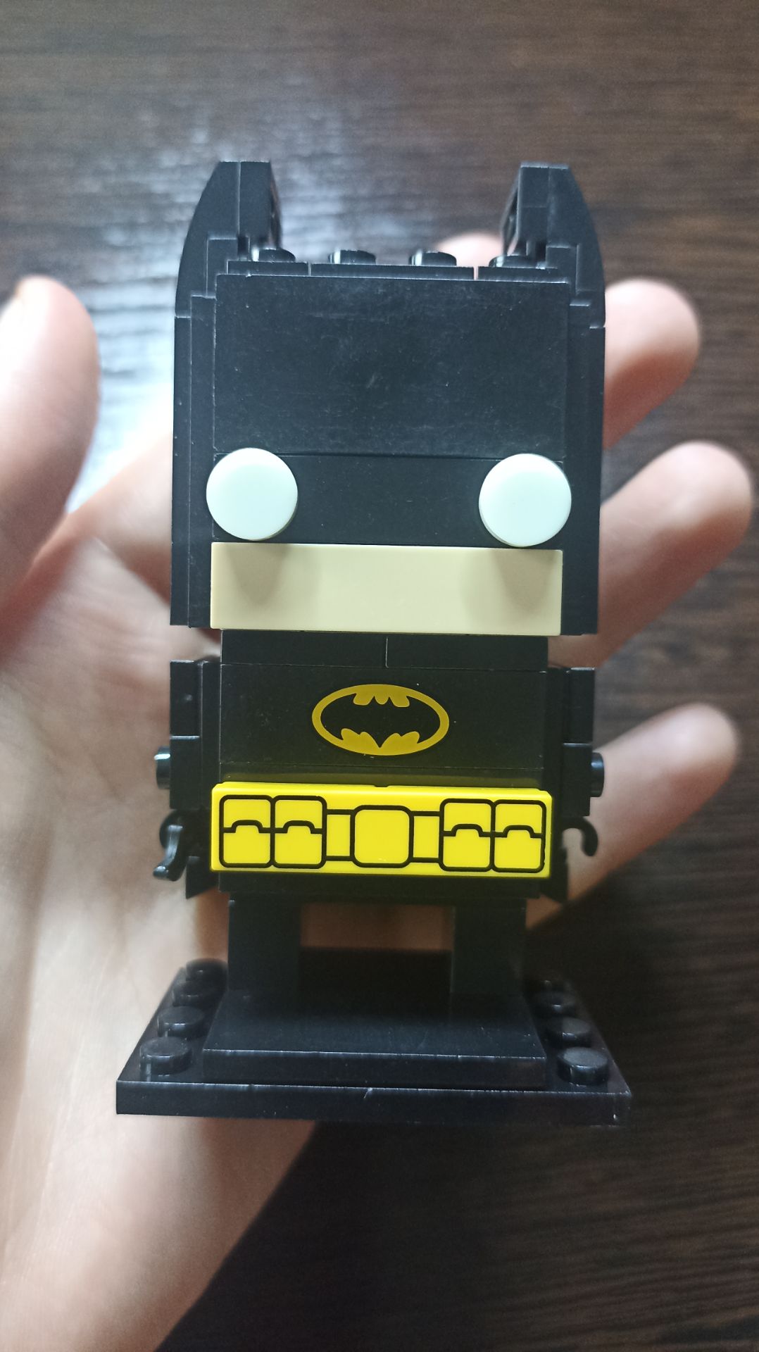 Собрала мини Бэтмена из конструктора