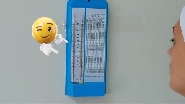 Применение гигрометра ВИТ-2 в процедурном кабинете