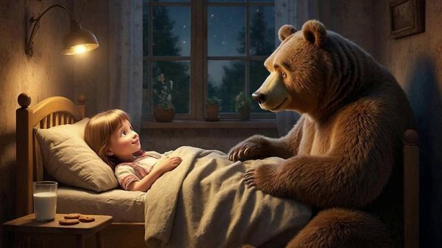 Сказка на ночь - Маша и медведь не может уснуть / Сказки для детей
