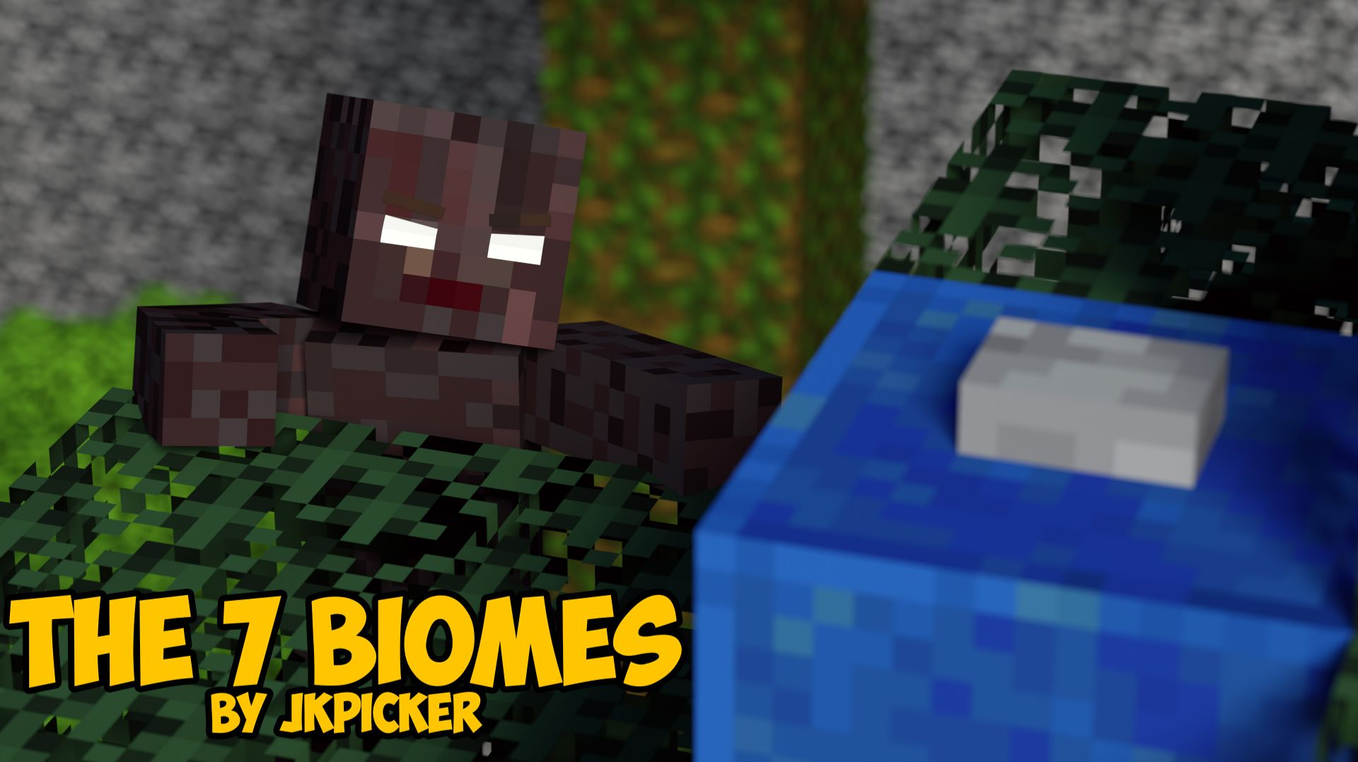 Ищем всякое до потери сознания | The 7 biomes от jkpicker_YT
