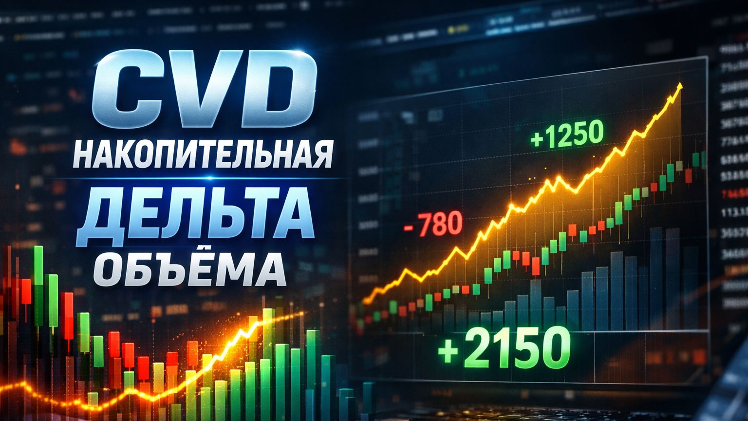 11. CVD - накопительная дельта объёма