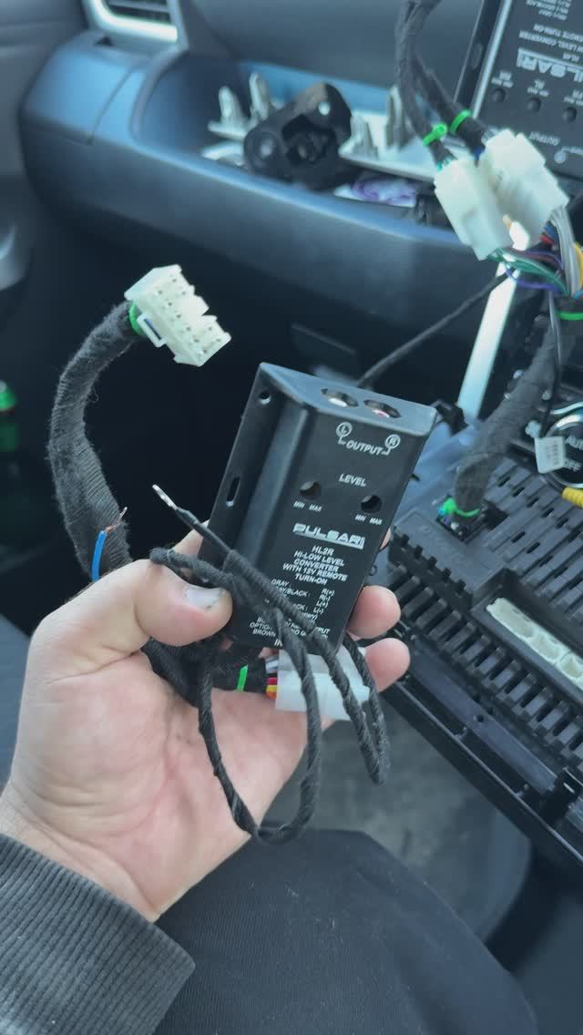 Инструкция установки Преобразователя сигнала (Low) к штатной или Android магнитоле