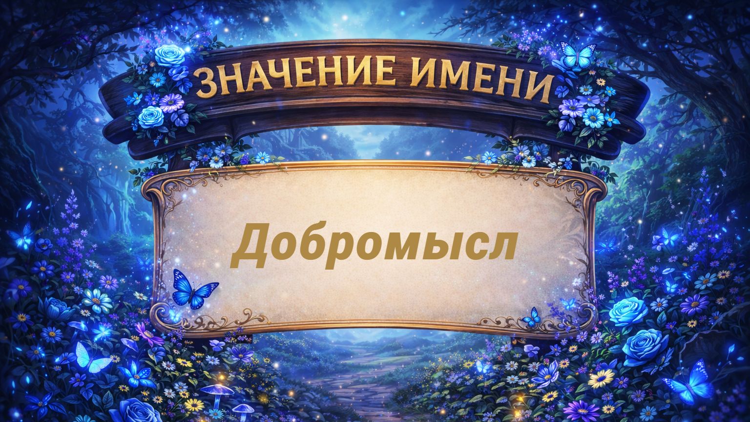 Значение имени Добромысл