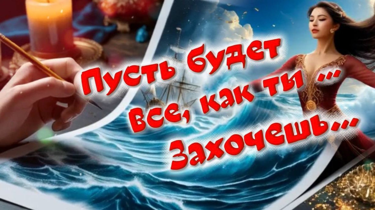 Пусть будет все, как ты захочешь! С днем женского счастья!