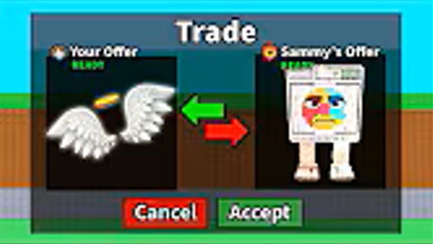 Обменяю КРЫЛЬЯ КУПИДОНА за 24 часа в игре Укради Брейнрот Роблокс