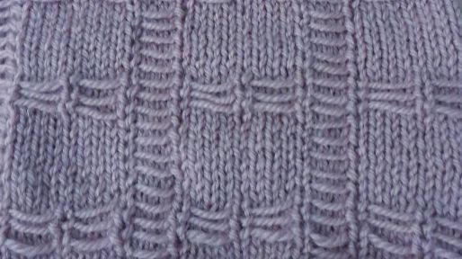 Узор квадратный переплет